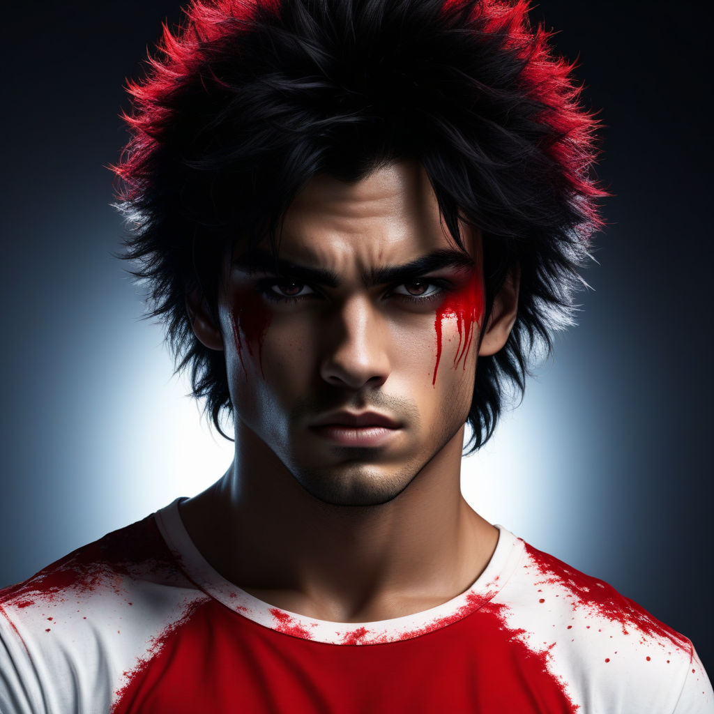 A realistic photograph of a 22-year-old man by amr ra - Playground