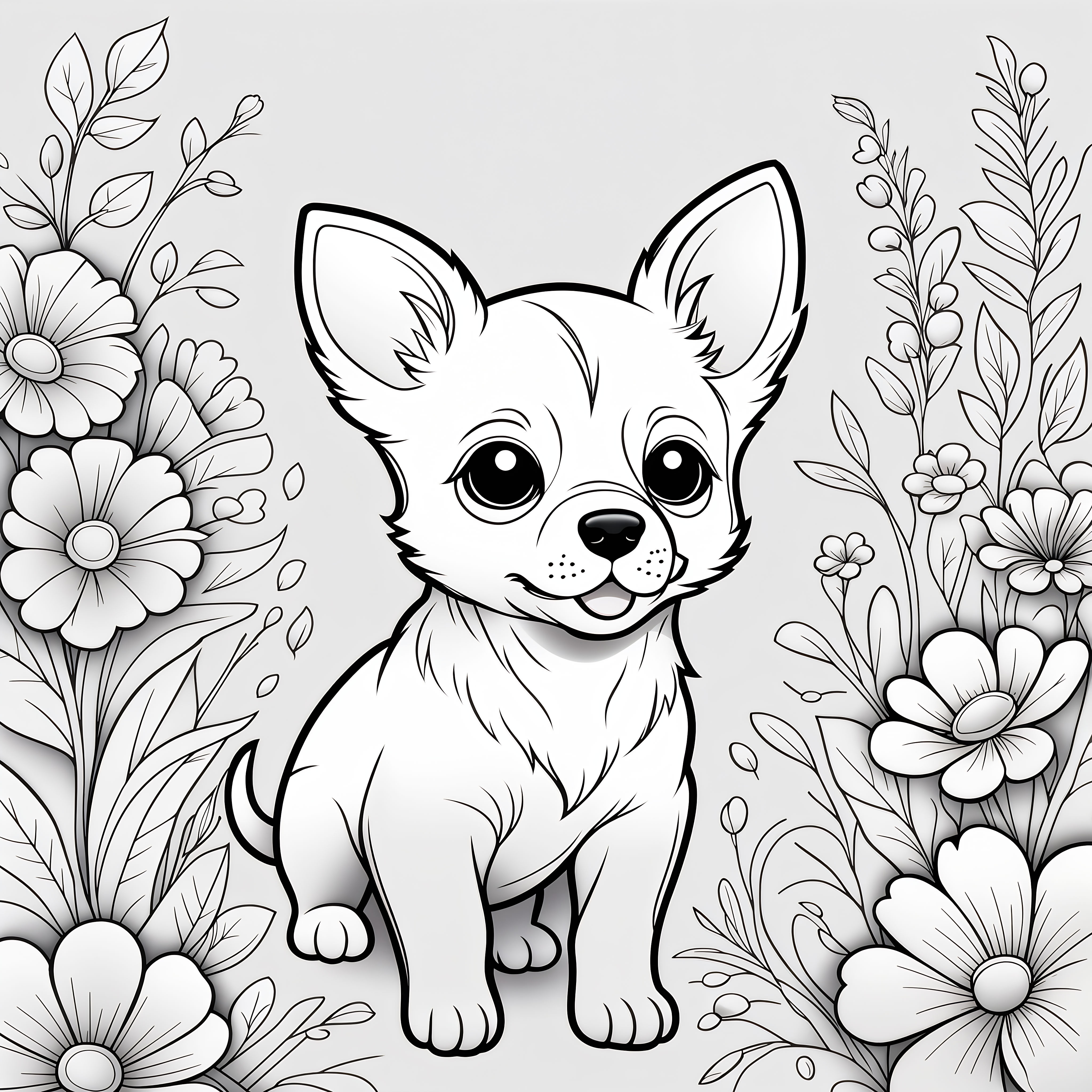 Coloring page simple line art one line by Dream Creation - Playground