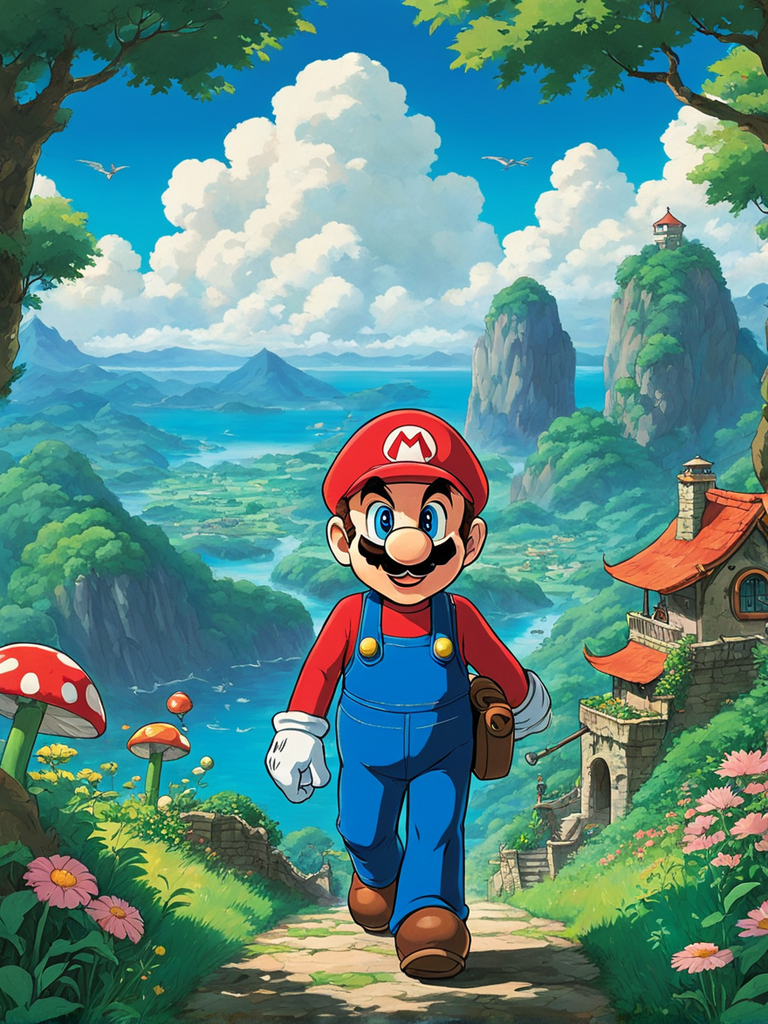 Mario Bros by Angel Maya - Playground