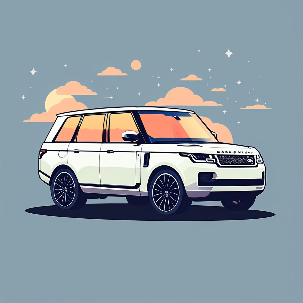 Range Rover side view by Alex Skale - Playground