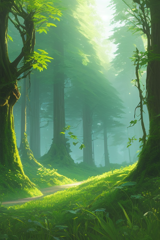 Green forest by Boobka Bob - Playground