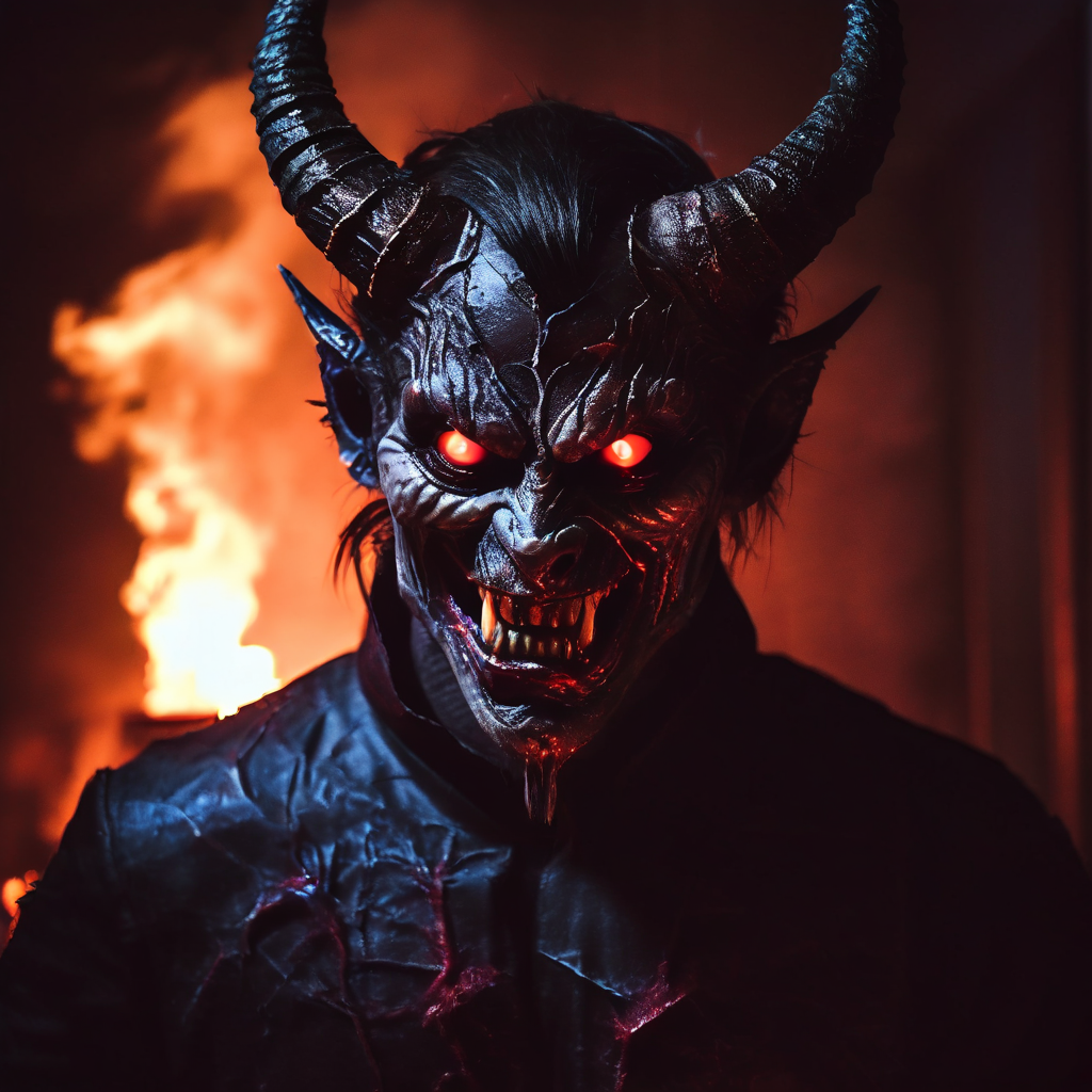 Cursed photo of anthro human devil mesmerizing me by James Don - Playground