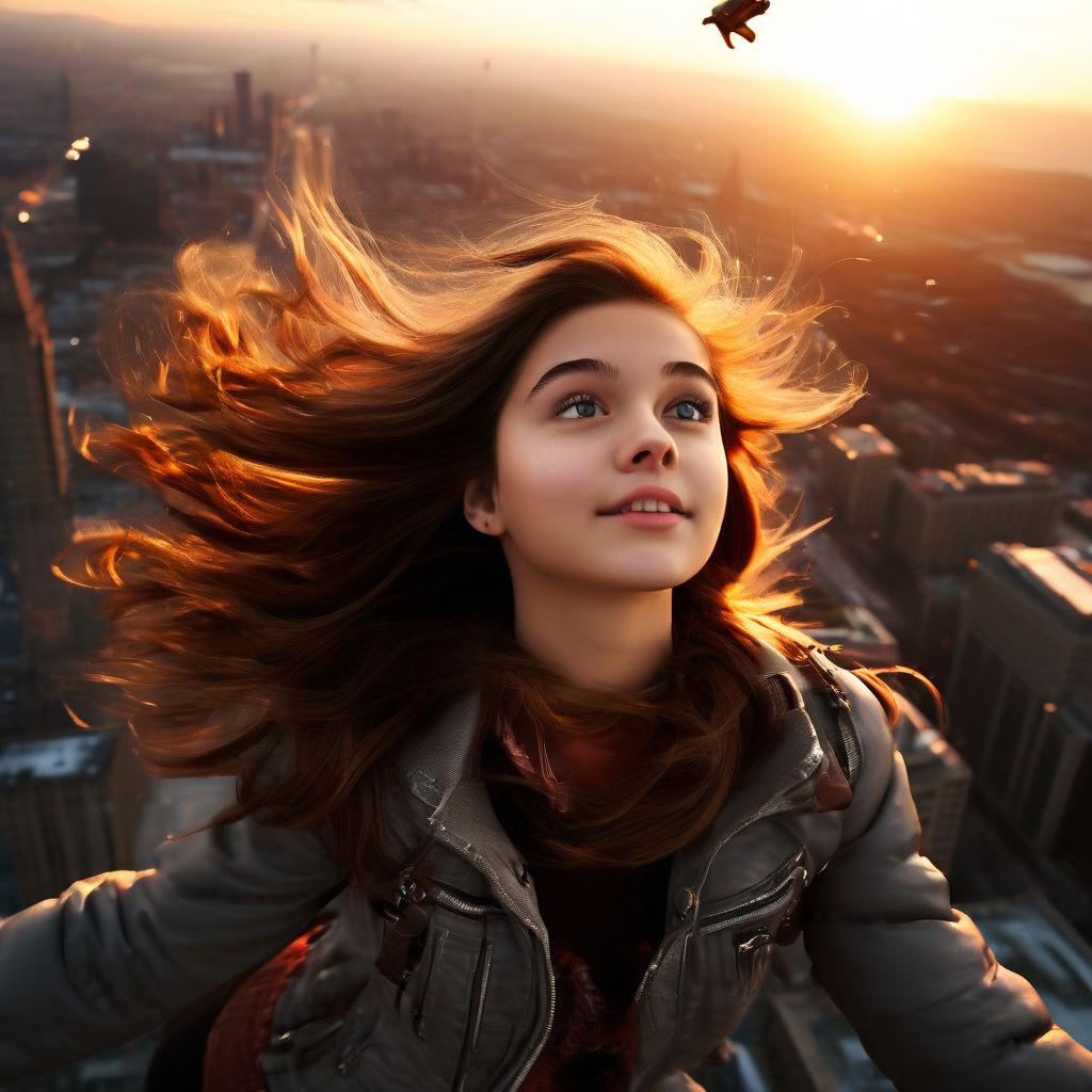 17 year old girl falling from the sky. by Kitten Jenner - Playground