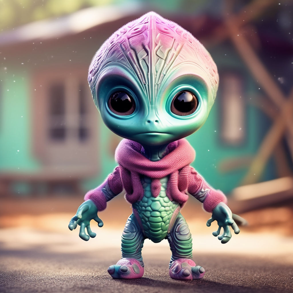 Crea un alien para niños sin muecas by Alberto Gonzalez - Playground