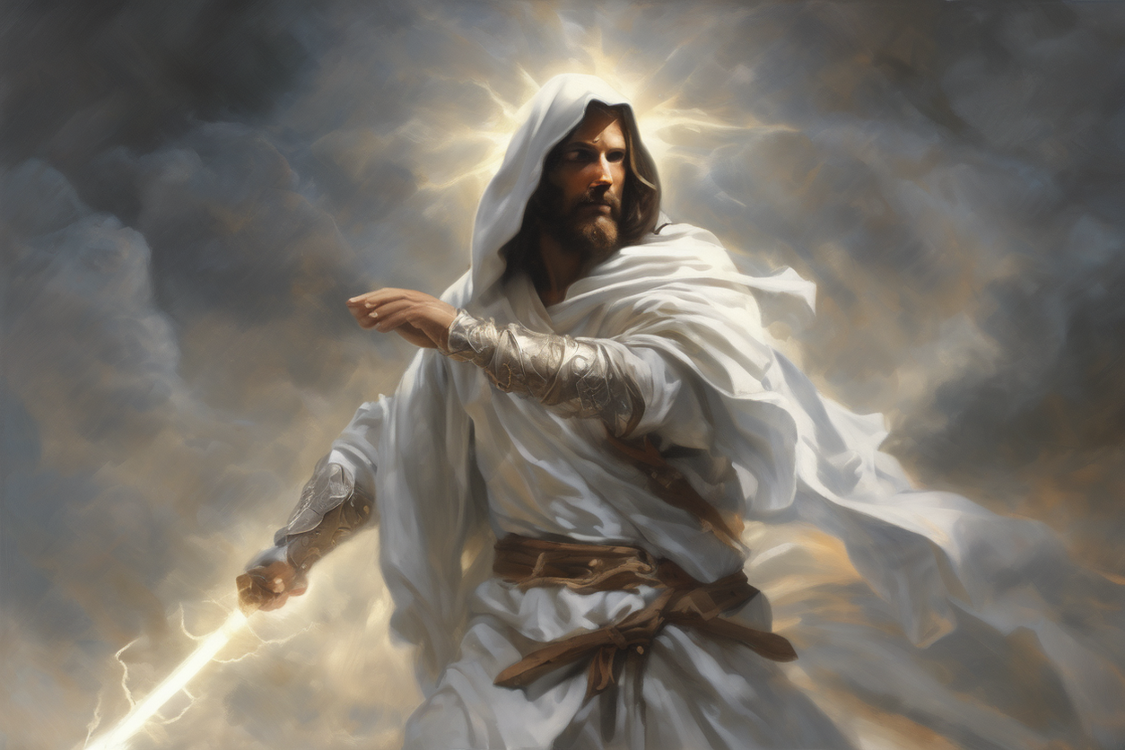 Jesus Warrior by luminara - Playground