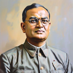 IMAGINE A REALISTIC IMAGE OF SUBHAS CHANDRA BOSE by SP - Playground
