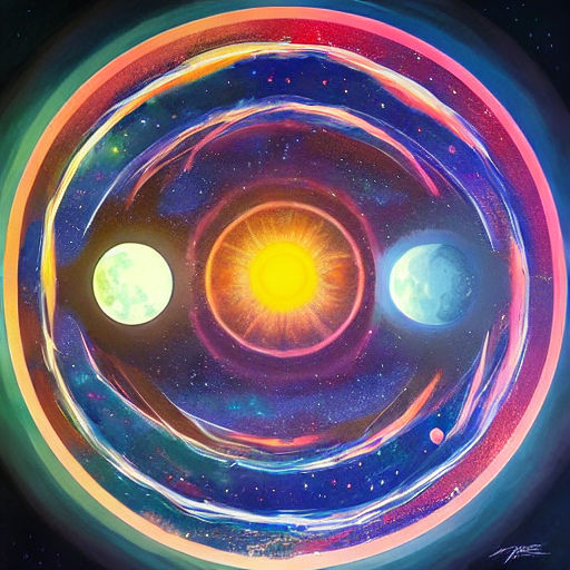 Two moons together by David Martinez - Playground