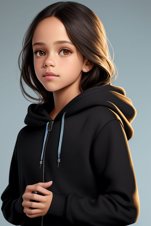 Realistic full body closeup model portrait by J. Dijken, van - Playground