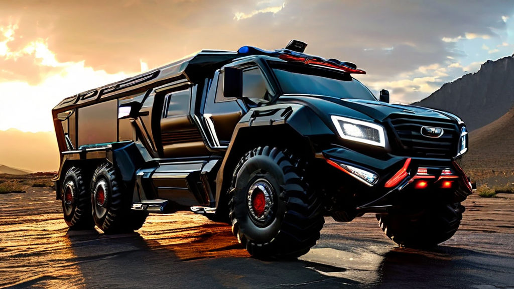 Amazing Very Big Spider man Futuristic Ranger Truck Motorhom... by ...