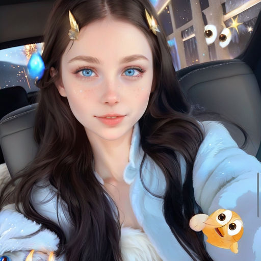 Extremely detailed up close photo of a beautiful polar faeri... by fei ...