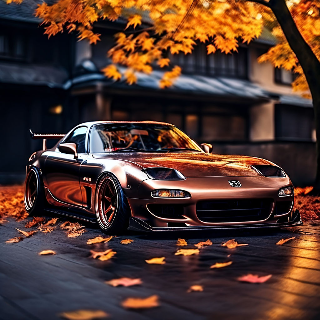Maple-themed Mazda RX7 by Al Adiat Sami - Playground