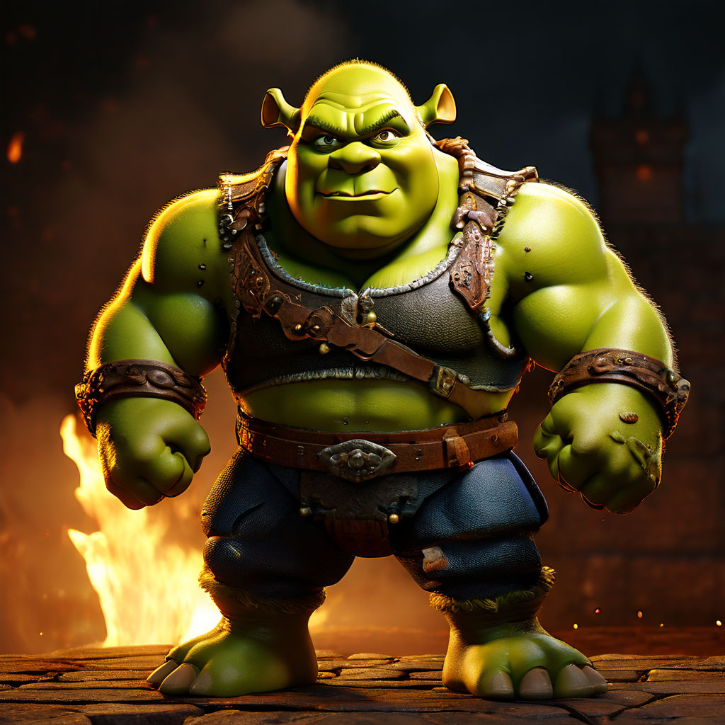 Shrek fuerte by GONZALEZ DEL TORO ROBERTO HAZAEL - Playground