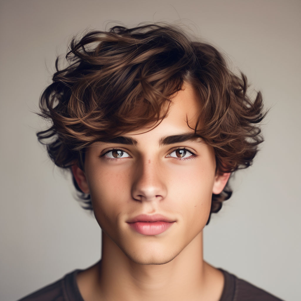 An 18 year old male with his WHOLE face visible with very sh... by lolo ...