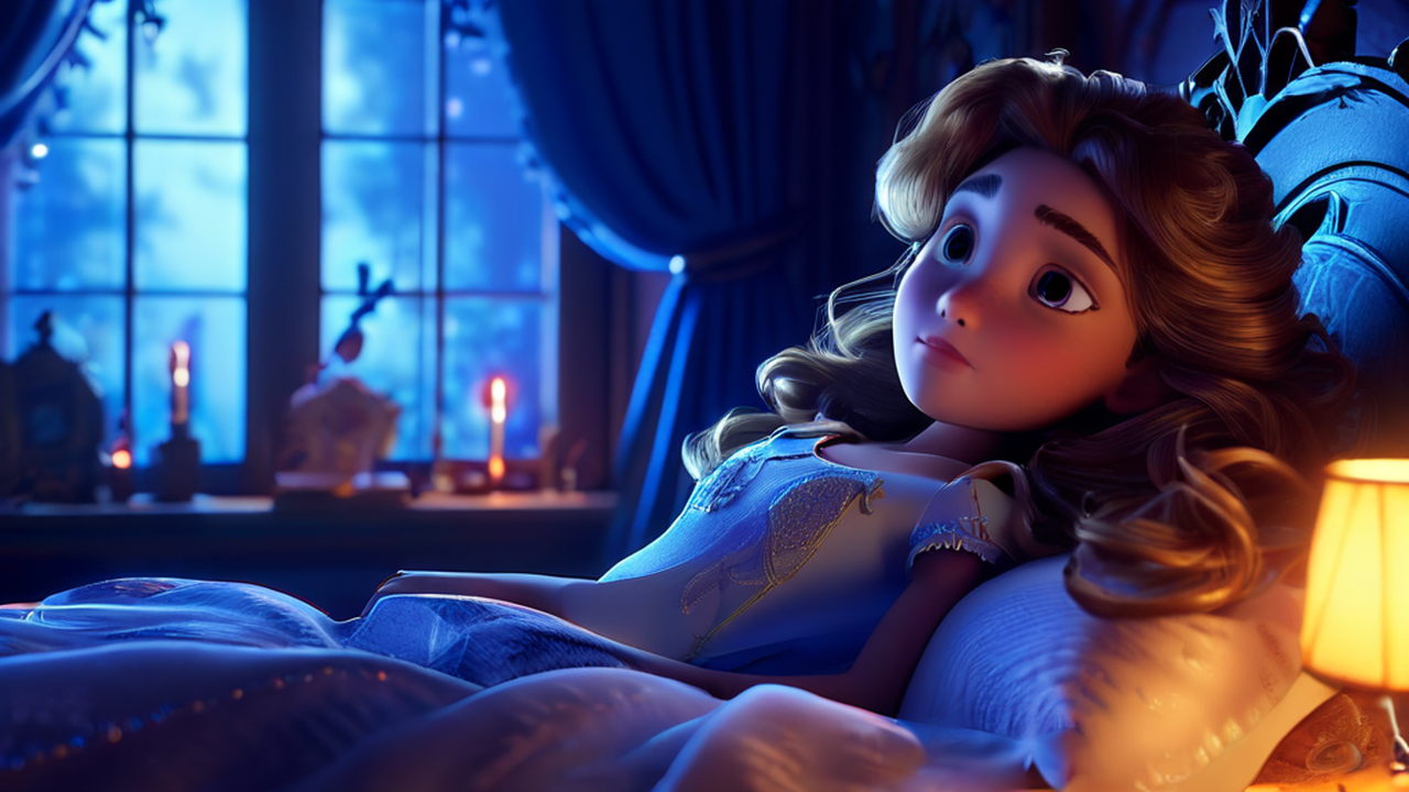Princess Alina slumbers in her room by Magna Gurgel Barreto - Playground