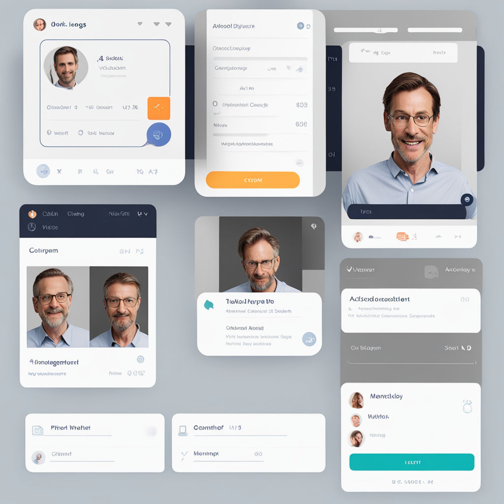 Ui Design Mockup Of A Client Management System Dashboard By ßalram 