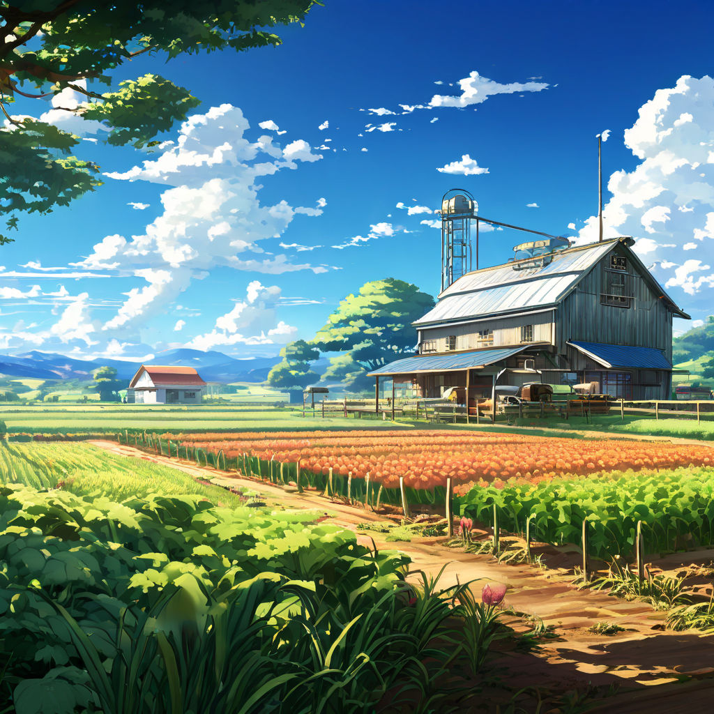 Farm atmosphere with sophisticated technology by Deri Ruxi Rama Sindi ...