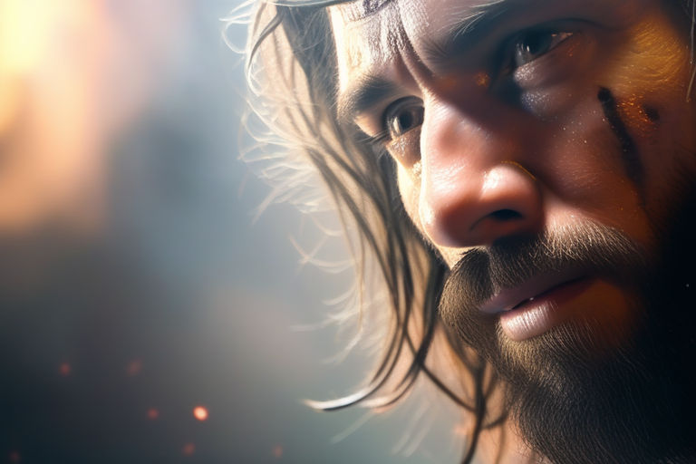 Jesus face by Gilvan Sousa - Playground