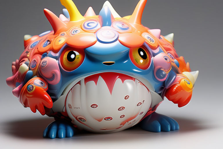 Anime shiny Plastic toy symbiotic anime cute fantastic creat... by ...