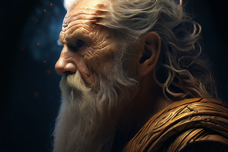 Wise old man by Gabriel Gonçalves - Playground