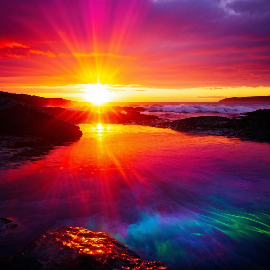 Ultra-realistic Irish sunset by Gideon Cross - Playground