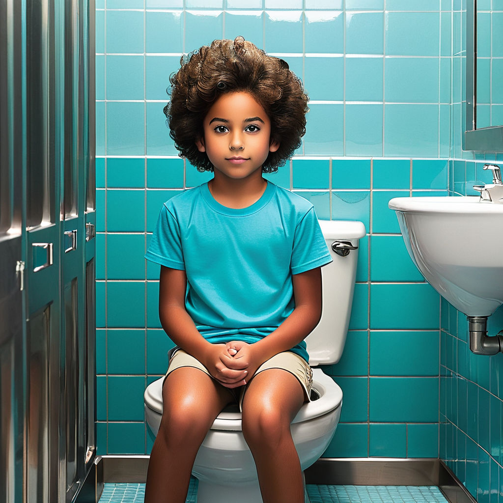 A 4th grader who poops in the school bathroom by 임선혁 - Playground