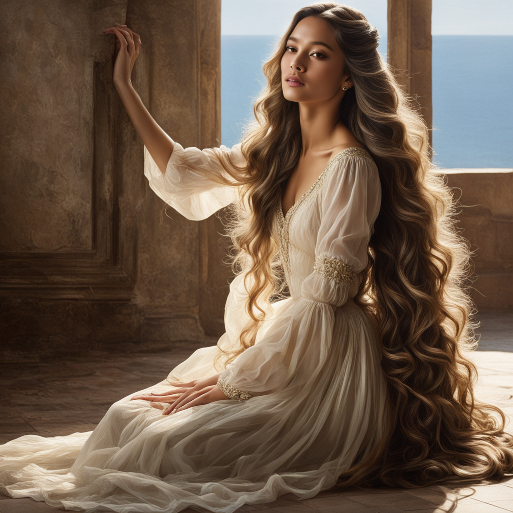 Olivia Rodrigo rendered in Renaissance painting style by Strong ...