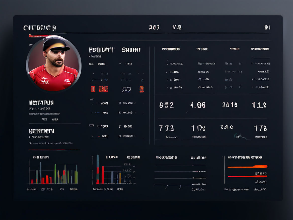 Title: Design a UI/UX page for an IPL Cricket Dashboard Key... by ...