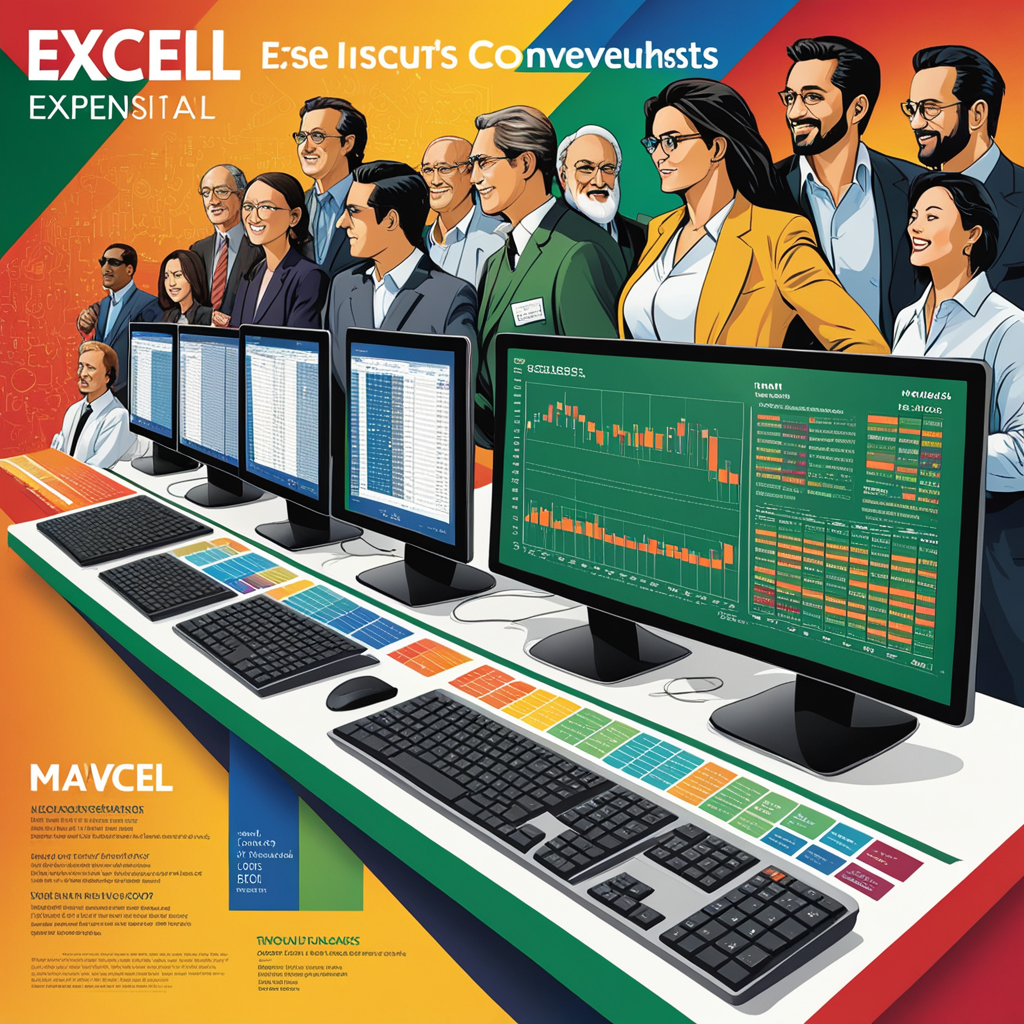 Poster design for an Excel enthusiasts's convention bustling... by ONO ...