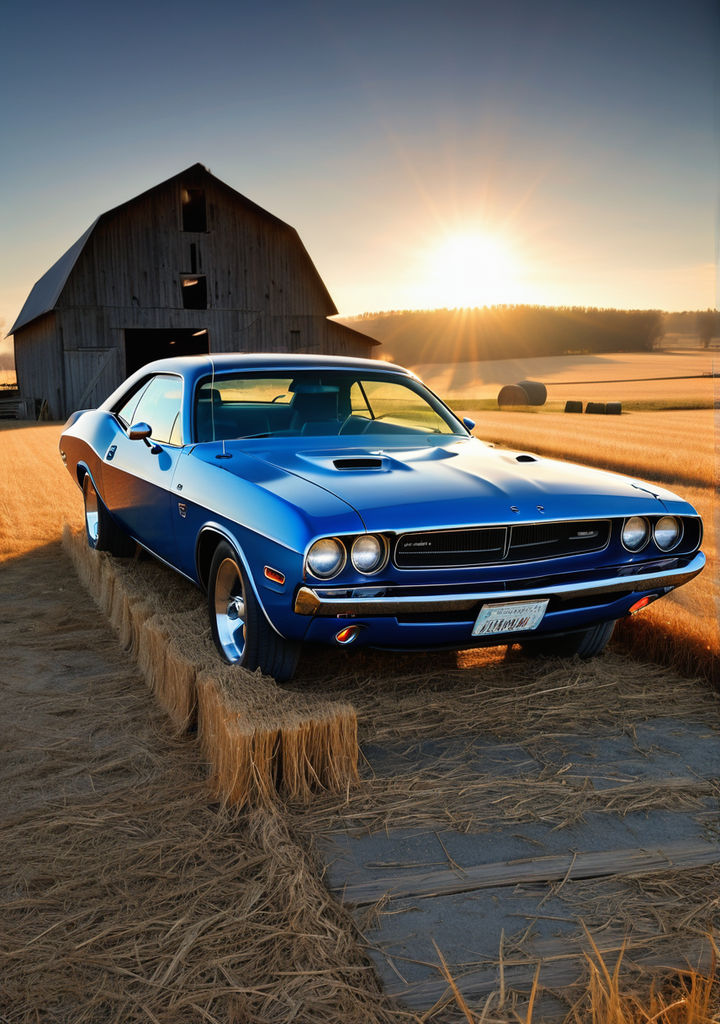 1968 Dodge Challenger by Robledo Gonzalez - Playground