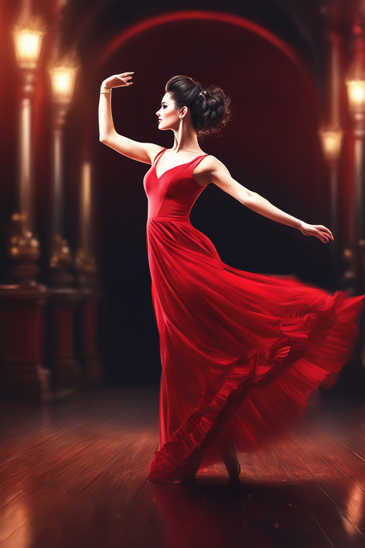 "beautiful Spanish dancer" ""FULL BODY"" by Xina - Playground