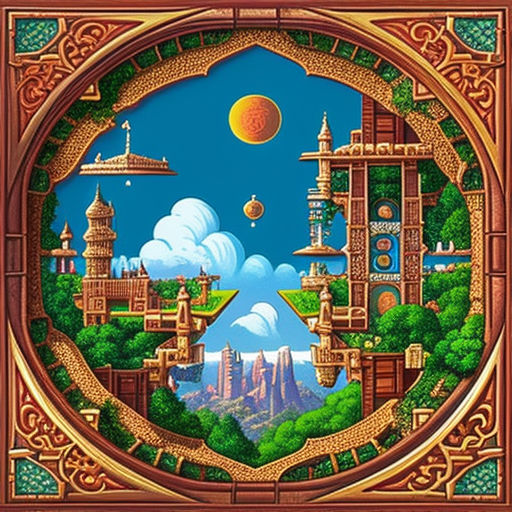 THE FABLED CITY OF EL DORADO AS DEPICTED IN THE STYLE OF ES... by Frank ...