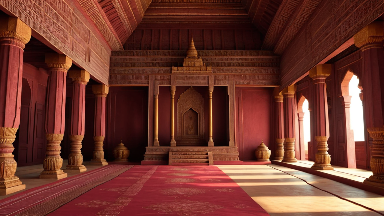 Inside the puja room of an ancient royal palace of Odisha by Kanhu ...