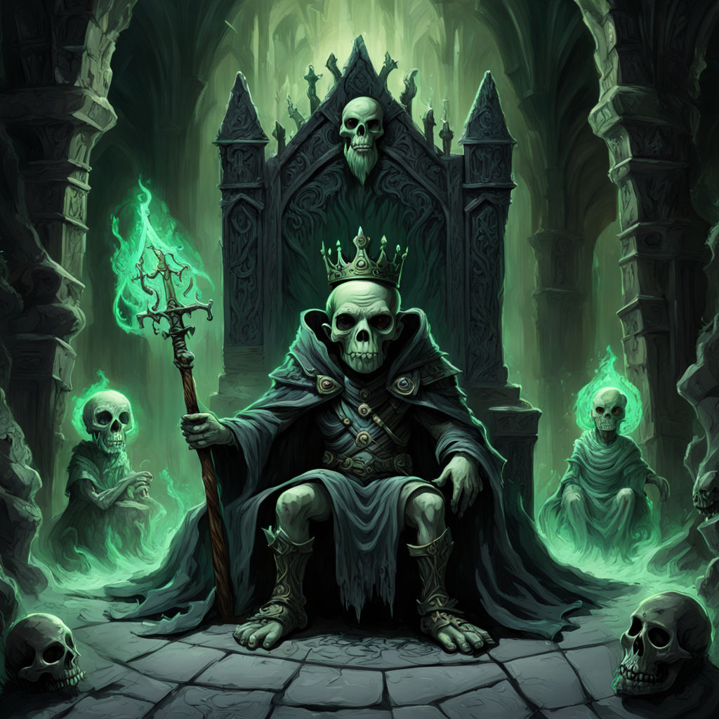 Halfling necromancer by Brainman - Playground