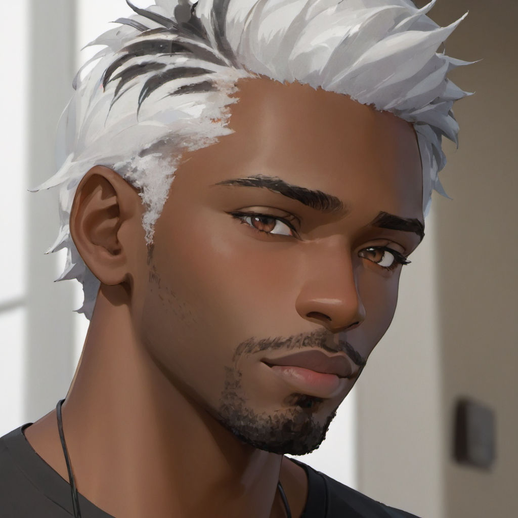 Animated black man by Ethan Love - Playground