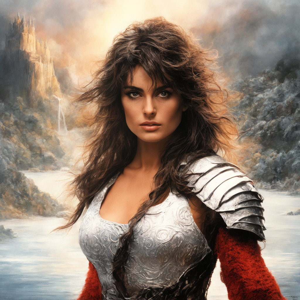 Penelope Cruz transformed into a primal female warrior by Jure Salej ...