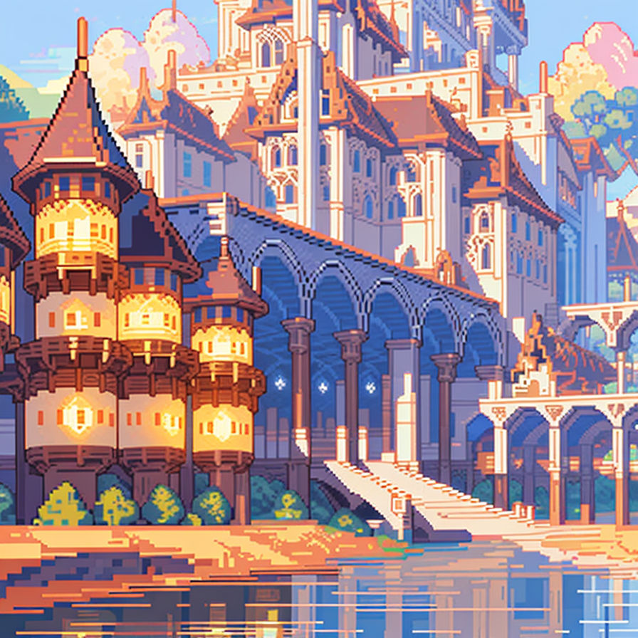 In This Stunning Pixel Art Masterpiece By 0 Playground