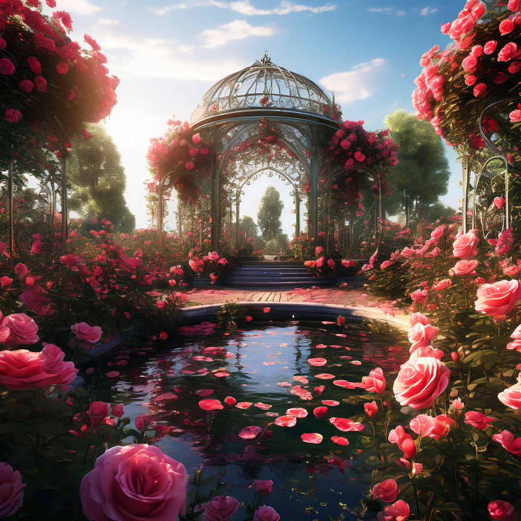 Epic Rose Garden by Ralf Kurtsiefer - Playground