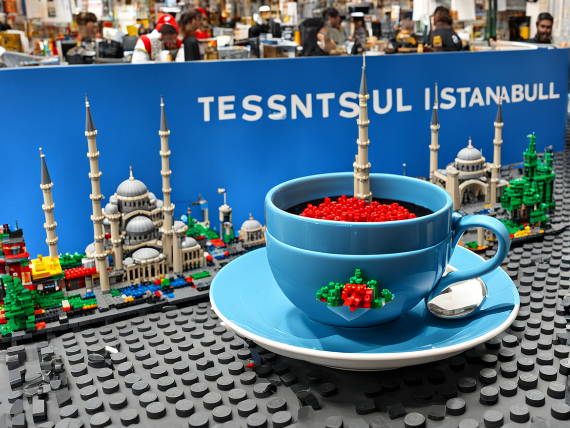 A cup of lego istanbul city by ATLAS - Playground
