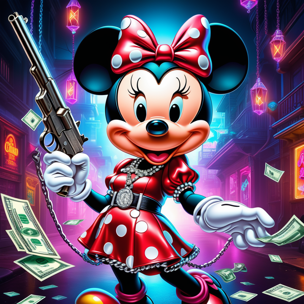 Minnie Mouse by Terrence Fleming - Playground