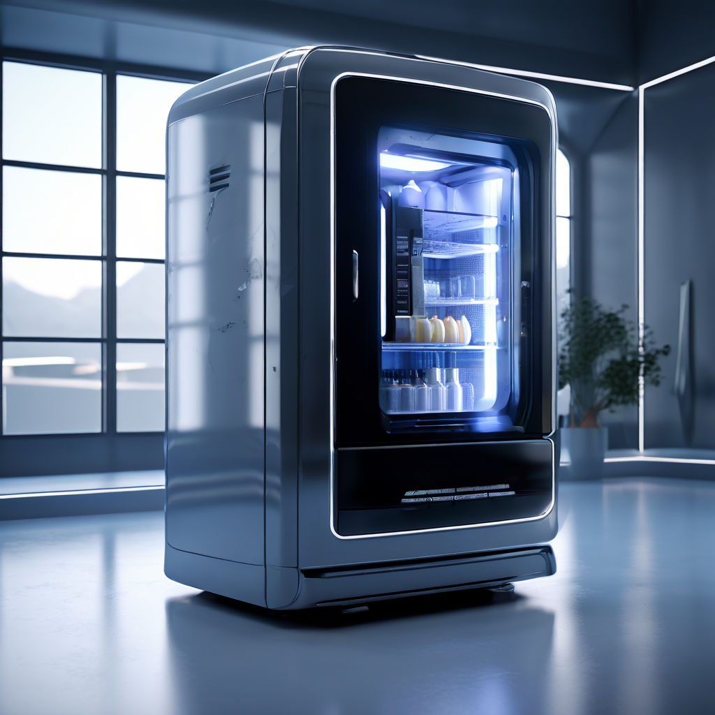 A refrigerator in the gym scene by xiao xixi - Playground