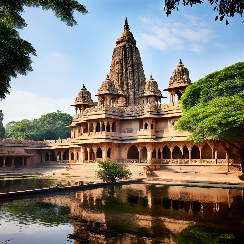 Majestic Grandiose Fortified Indian Imperial Palace in India... by Mark ...