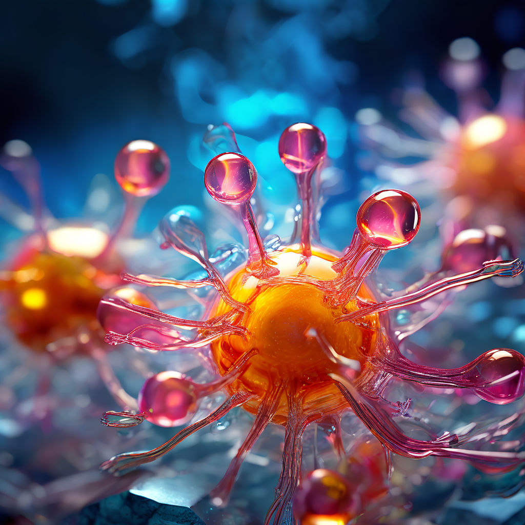 Human cells made of pure energy. atomic fusion cells. 4k by Breathe_Boy ...