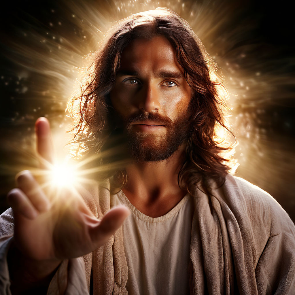 Jesus Christ in ultra-realistic high definition by sound of rain and ...