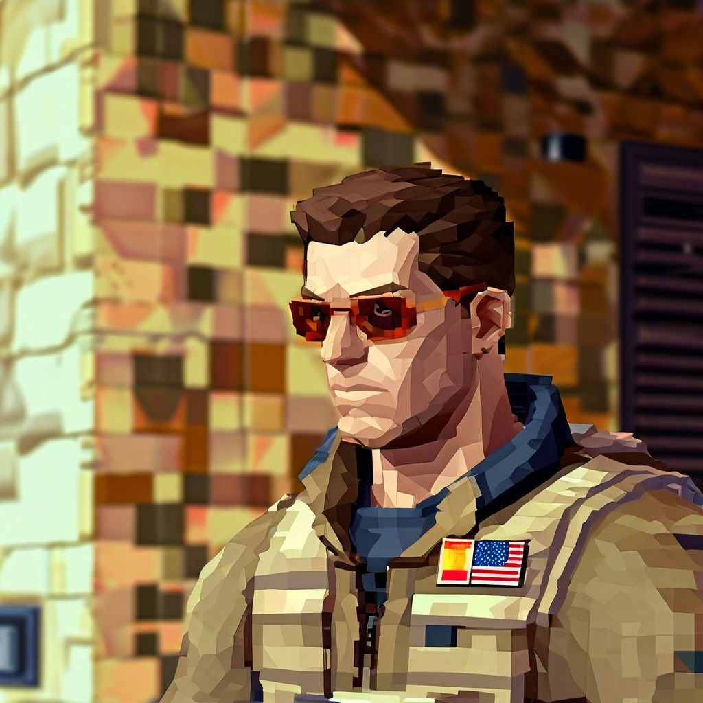 A skin for a Counter Strike avatar by Vadim Ovi - Playground