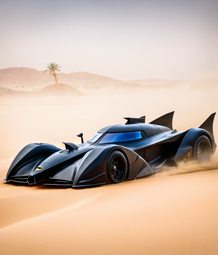 Batman car by Solar - Playground