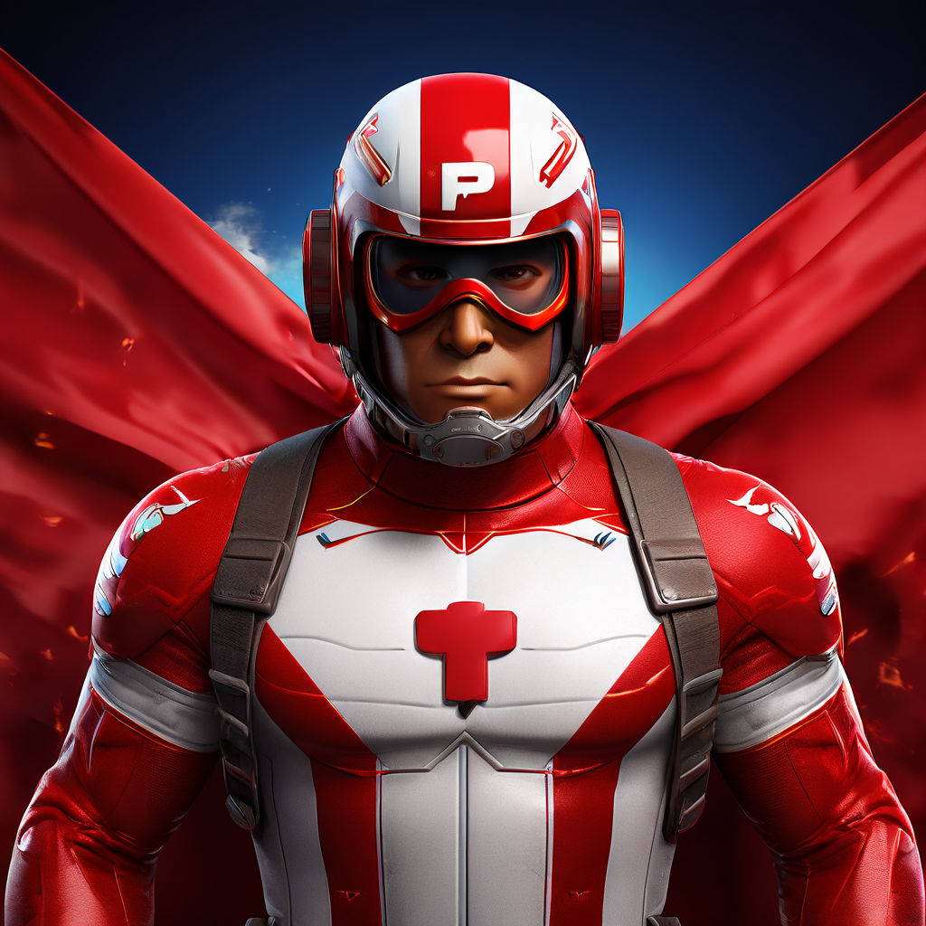 Captain Peru Superhero by Javi “javisne87” Sánchez - Playground