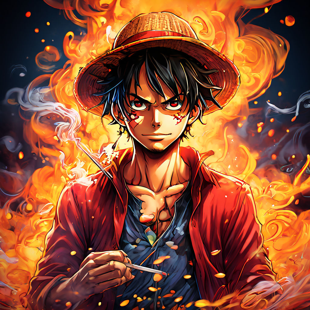 Luffy from One Piece by Luffy Monkey.D - Playground