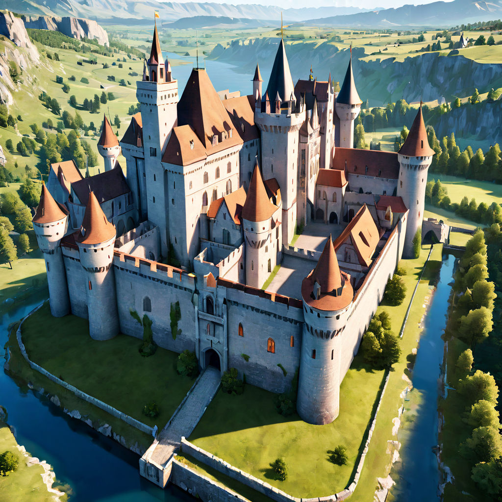 Medieval castle by Valdir long - Playground