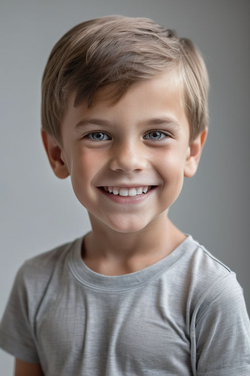 Six-year-old boy smiling by Светлана Филиппенко - Playground
