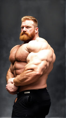Extremely muscular redneck bodybuilder dad by Vhr - Playground